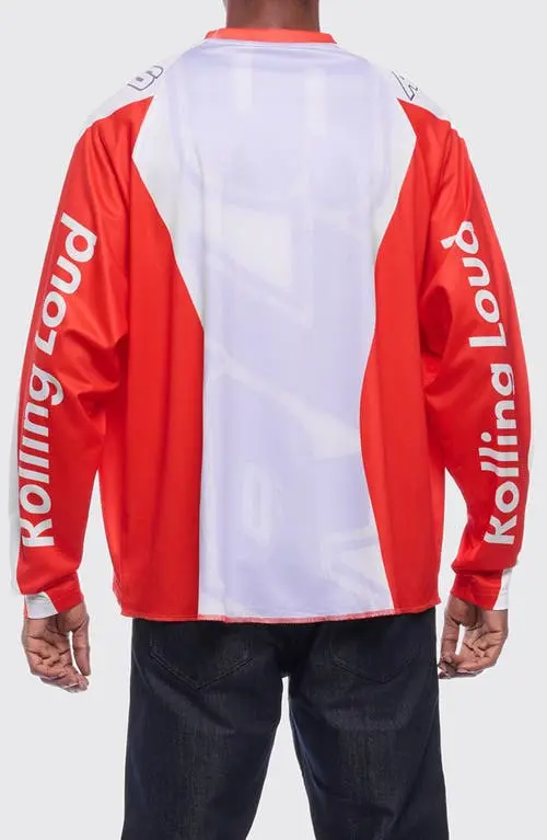 ROLLING LOUD Rl Sport Oversize Moto Jersey