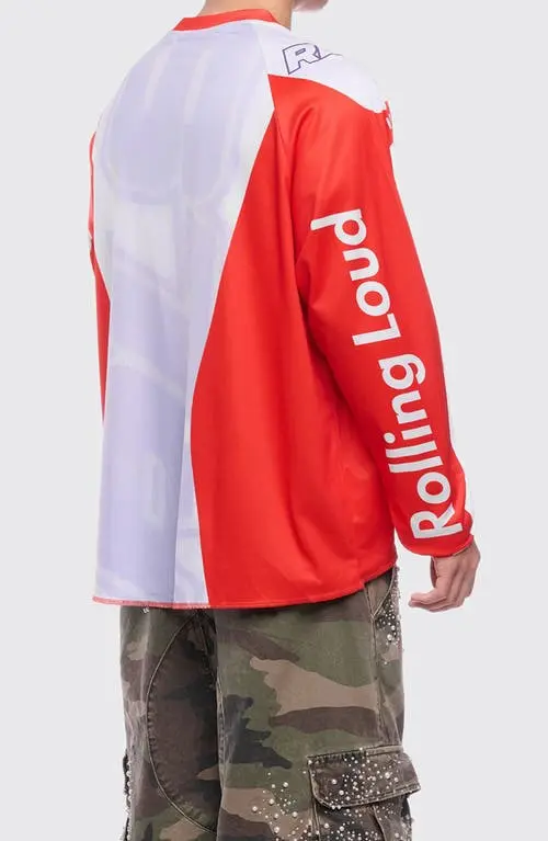 ROLLING LOUD Rl Sport Oversize Moto Jersey
