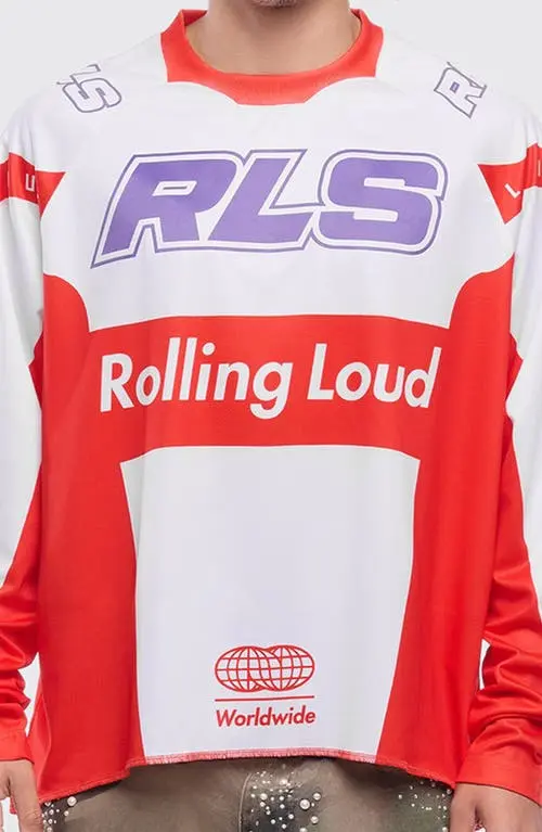 ROLLING LOUD Rl Sport Oversize Moto Jersey