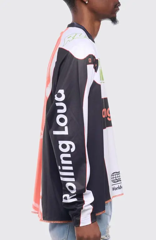 ROLLING LOUD Rl Sport Oversize Moto Jersey