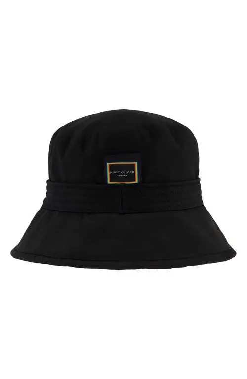 Kurt Geiger Studded Reversible Nylon Bucket Hat