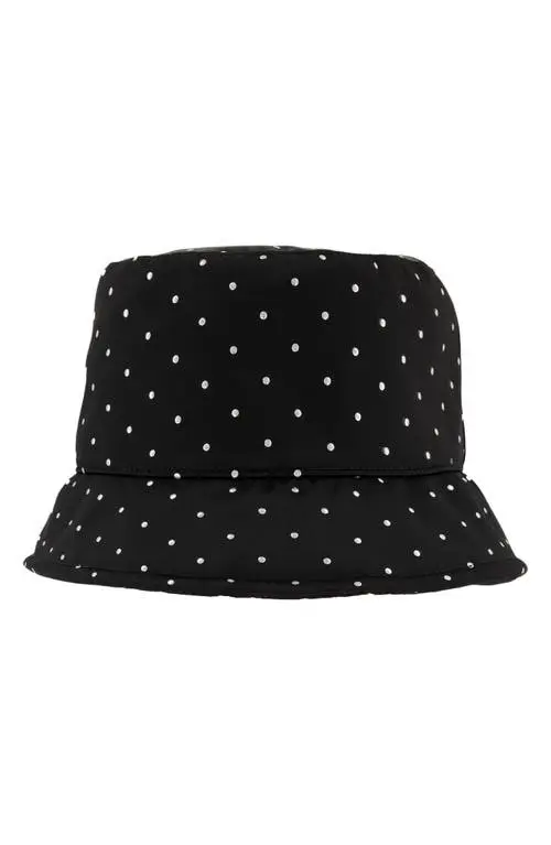 Kurt Geiger Studded Reversible Nylon Bucket Hat