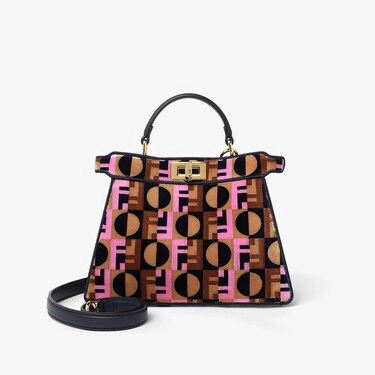 Fendi Peekaboo Iseeu Small - Multicolour