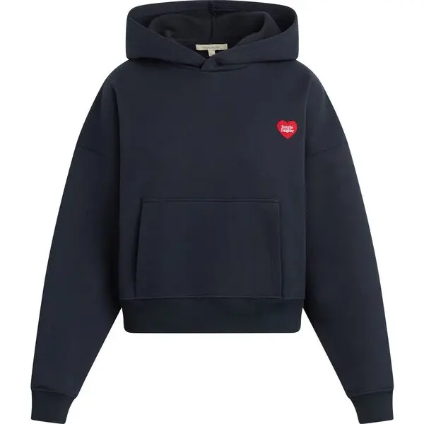 FAVORITE DAUGHTER Heart Logo Hoodie