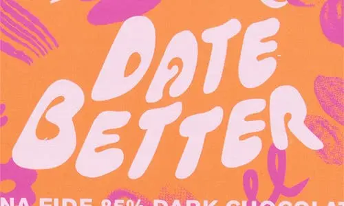 DATE BETTER Dark Chocolate Covered Dates 6-pack