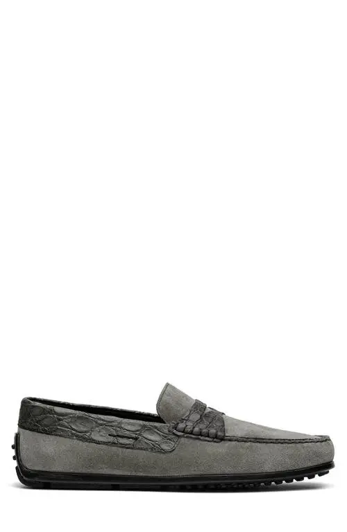 ZELLI ITALIA Monza Driving Loafer - Grey