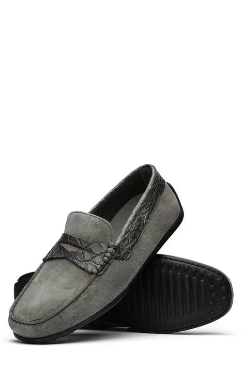 ZELLI ITALIA Monza Driving Loafer - Grey