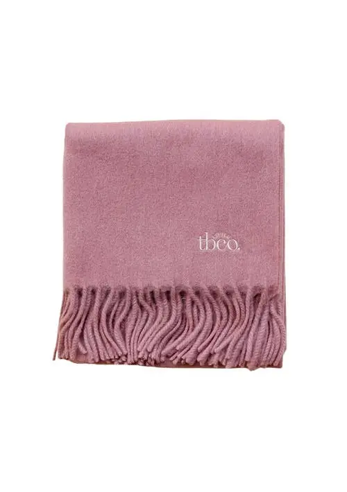 TBCO Lamsbwool Baby Blanket - Blush