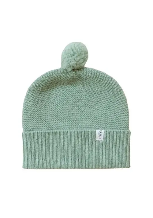 TBCO Merino Wool Baby Beanie - Pistachio