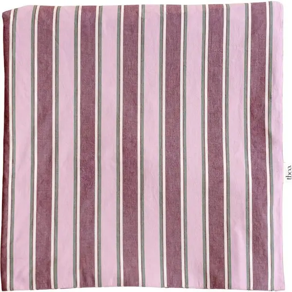 TBCO Cotton Striped Bedding Set - Pink Stripe