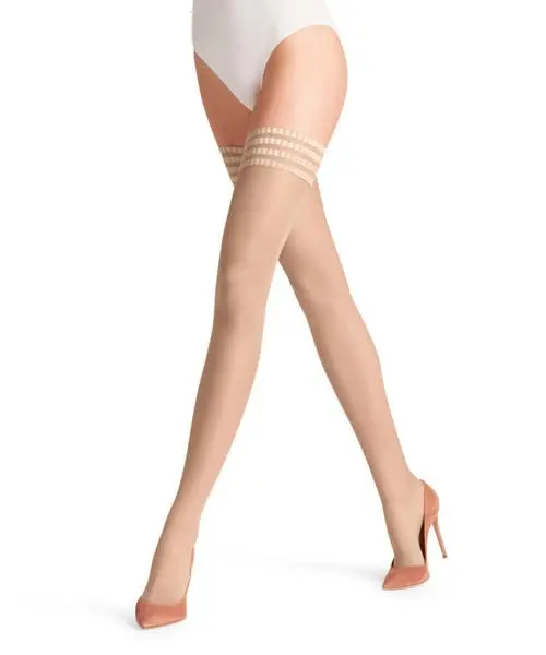 Falke Pure Matt 20 Denier Thigh Highs - Legacy Cocoon