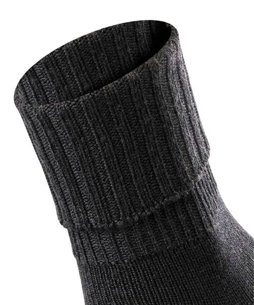 Falke Striggings Rib Boot Socks - Black