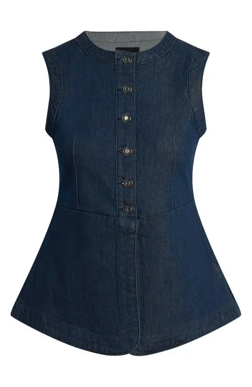 FAVORITE DAUGHTER Clocking In Denim Vest