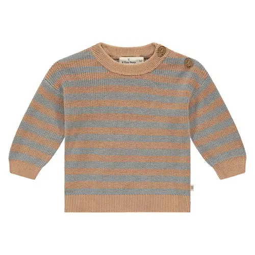 BABYFACE Knit Striped Pullover