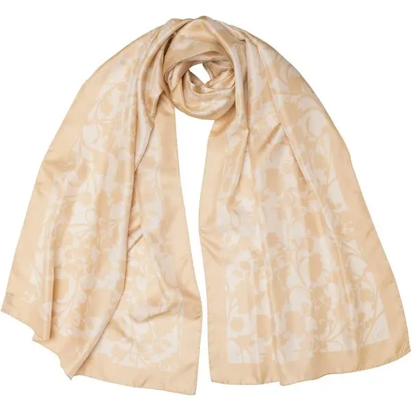 ELIZABETTA Reginasilk Scarf Shawl For - Gold