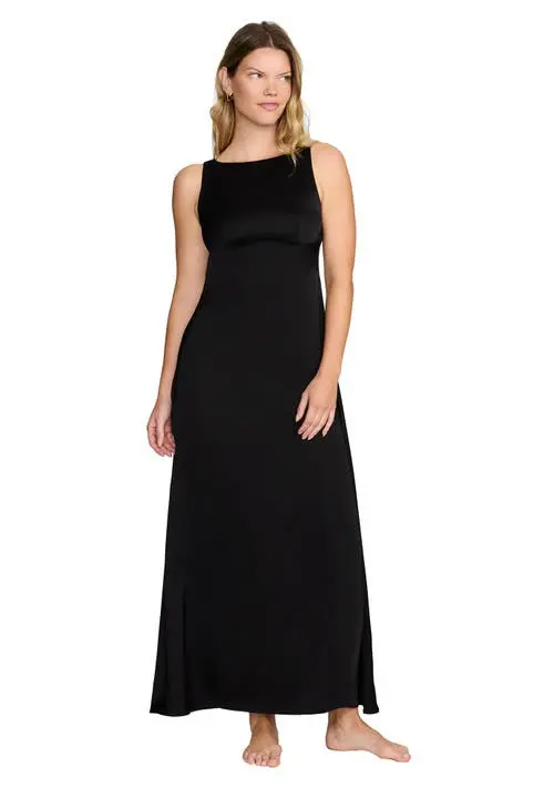 CUUP The Satin Dress - Black