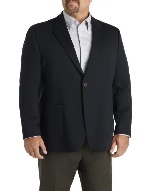 JV REFLEX Big & Tall Classic Knit Blazer