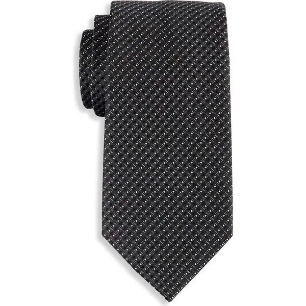 Michael Kors Peregrine Mini Dotted Neck Tie - Black