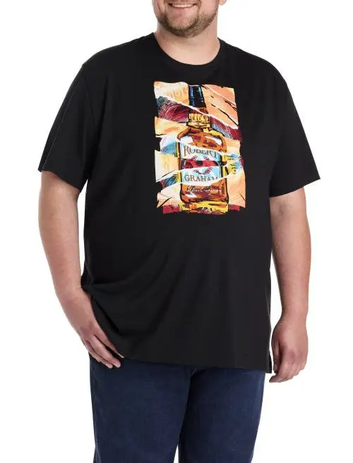 Robert Graham Big & Tall Whiskey Wisdom Graphic Tee
