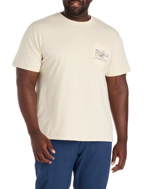 Vineyard Vines Big & Tall Rough Waters Graphic Tee