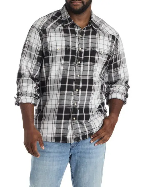 Lucky Brand Big & Tall Masa Western Sport Shirt