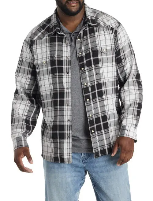 Lucky Brand Big & Tall Masa Western Sport Shirt