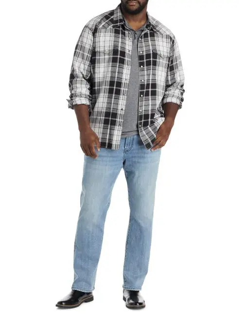 Lucky Brand Big & Tall Masa Western Sport Shirt