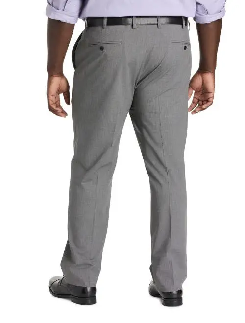OAK HILL BY DXL Big & Tall Mini-neat Suit Pants