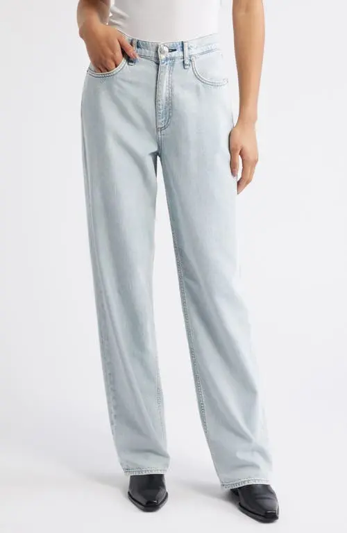 Rag & Bone Shea High-waist Straight Leg Jeans - Cliffside