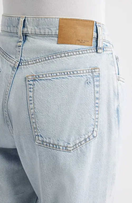 Rag & Bone Shea High-waist Straight Leg Jeans - Cliffside
