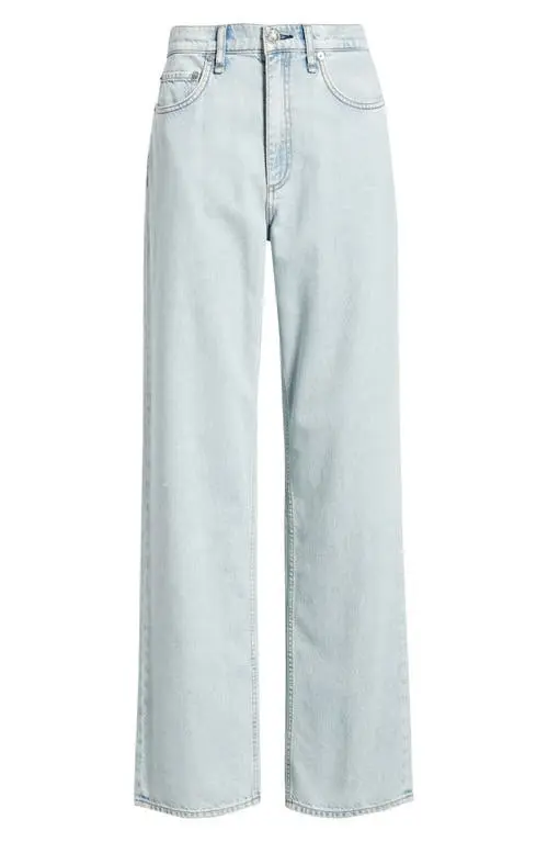 Rag & Bone Shea High-waist Straight Leg Jeans - Cliffside