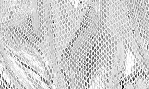 Rebecca Minkoff Small Ruched Metallic Clutch - Silver