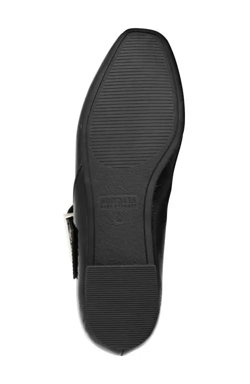 KENNETH COLE Marcella Mary Jane Flat - Black Patent