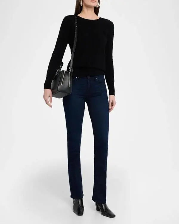 Paige Anessa Wide-leg Coated Jeans