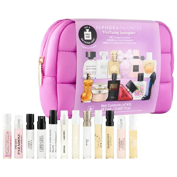 SEPHORA FAVORITES Perfume Sampler Set With Floral & Vanilla Perfumes - One-color