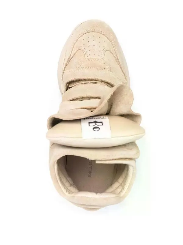 Isabel Marant Étoile Balskee Leather Sneakers - Neutrals