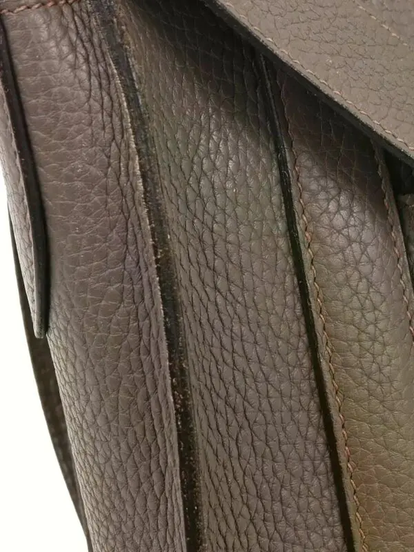 Hermès 2016 27 Etain Taurillon Clemence Steve Caporal Coss Body Bag - Brown