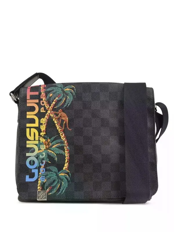 LOUIS VUITTON 2017 District Pm Nm Graphic Damier Shoulder Bag
