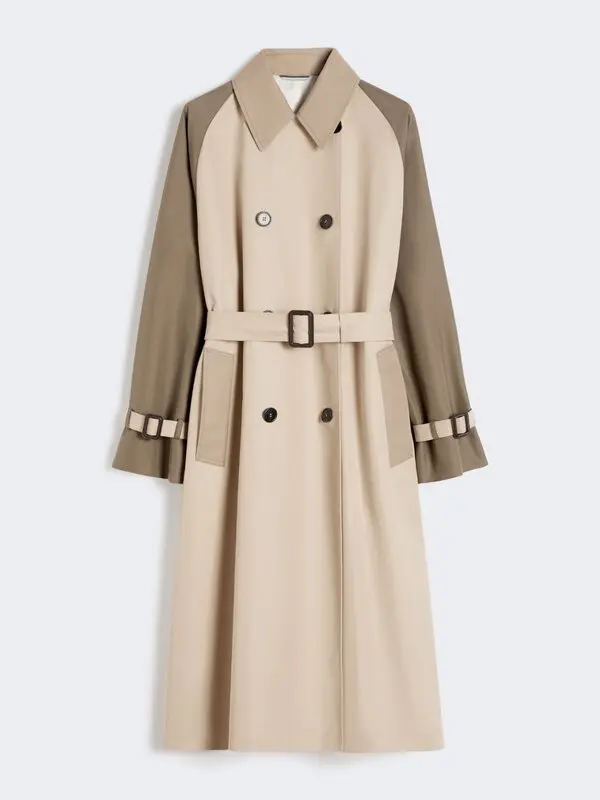 Max Mara Reversible Water-repellent Gabardine Trench Coat - Beige
