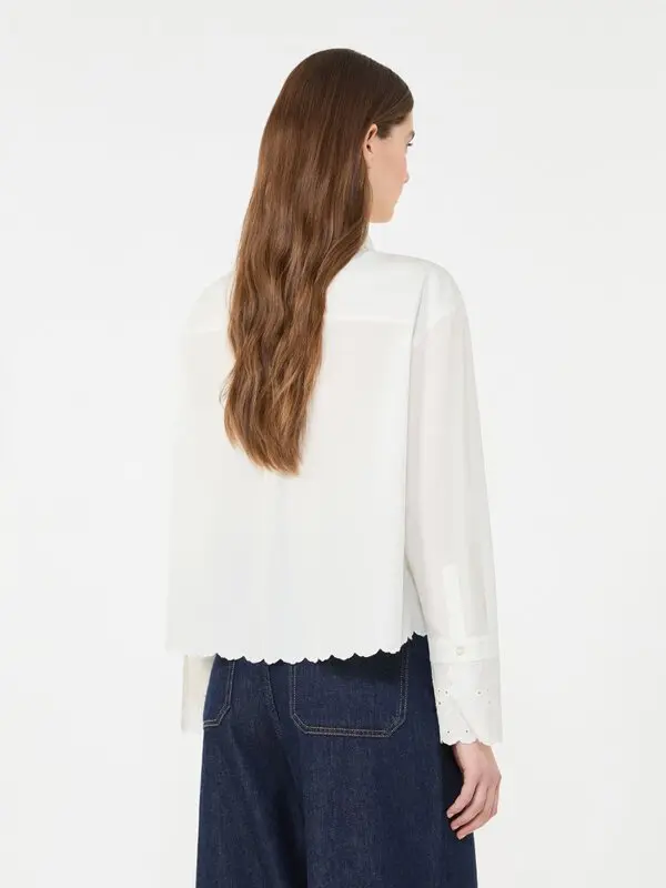 Max Mara Breast-pocket Cotton Shirt
