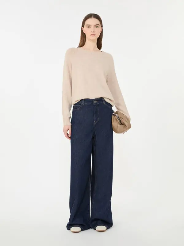Max Mara Cashmere Crew-neck Sweater - Sand