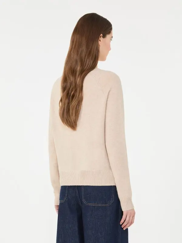 Max Mara Cashmere Crew-neck Sweater - Sand