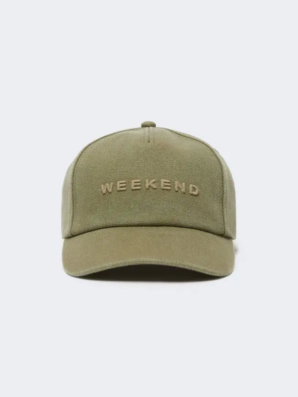 Max Mara Canvas Baseball Cap