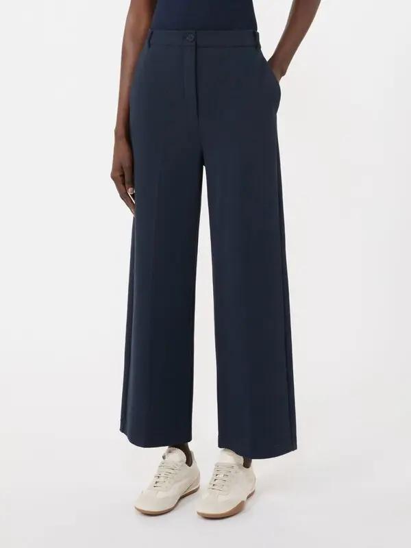 Max Mara Double-faced Jersey Trousers