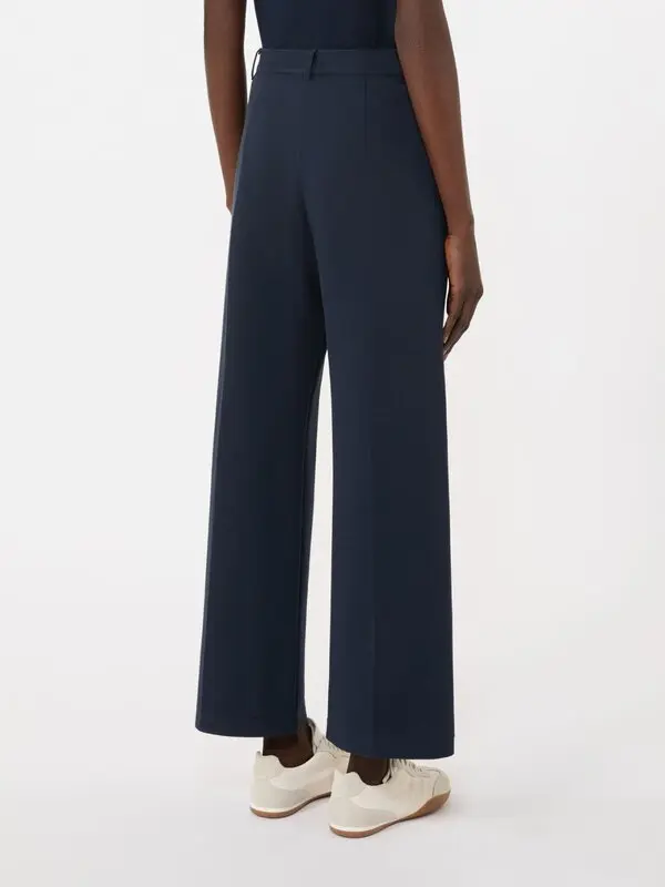 Max Mara Double-faced Jersey Trousers