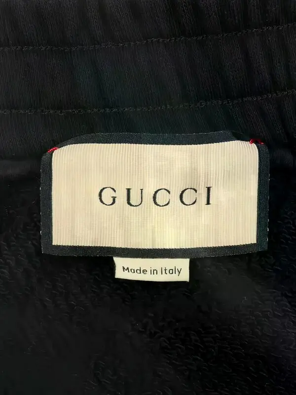 Gucci 2010s Side Stripe Jogger Trousers