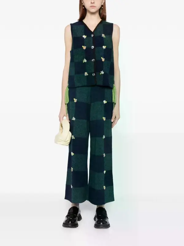 YANYAN Checked Trousers