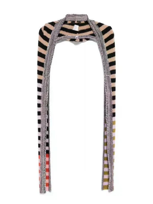 YANYAN Striped Scarf - Neutrals