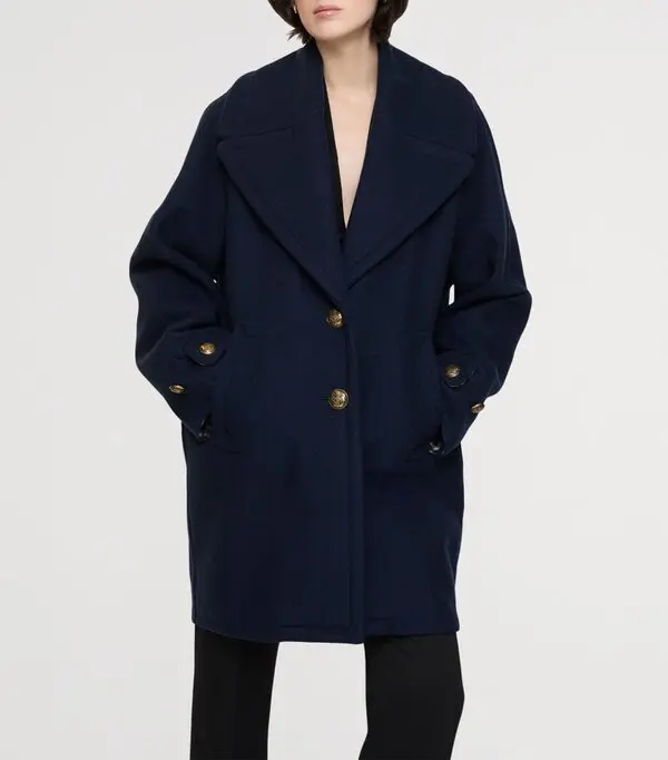 Burberry Wool Oversized Coat