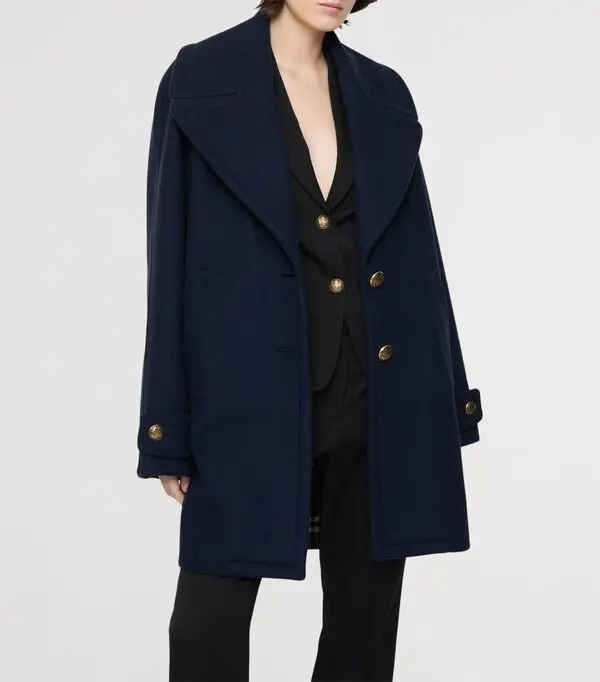 Burberry Wool Oversized Coat